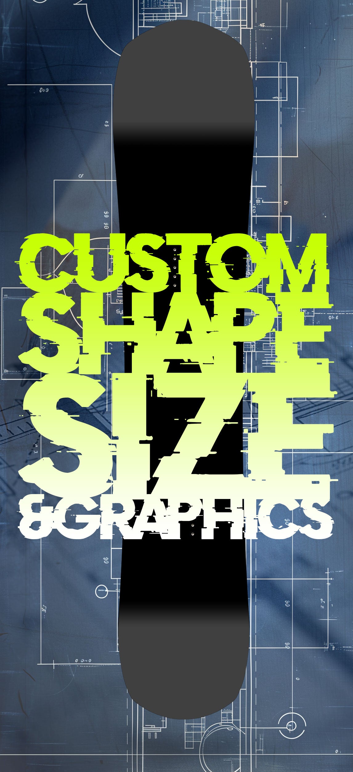 Custom Snowboard Shape - Wired Snowboards