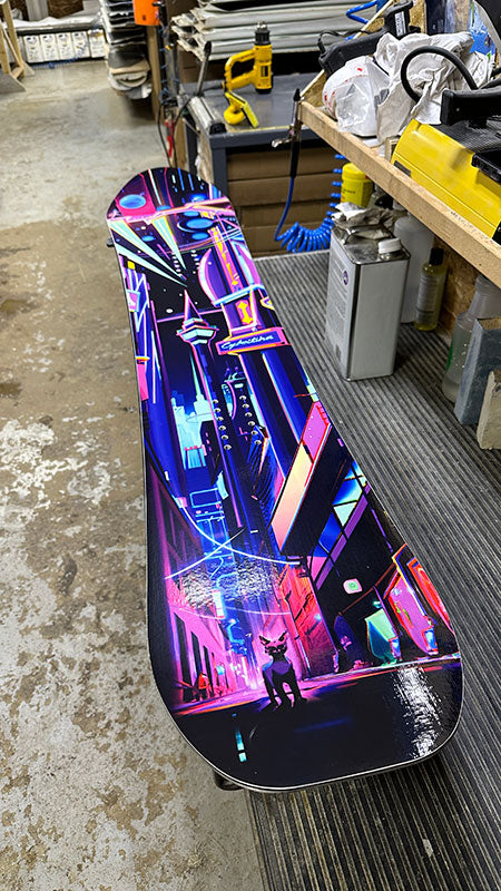 Custom Snowboard Design Examples - Wired Snowboards