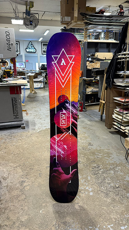 ARC Custom Snowboard – Wide Nose for Enhanced Float | Wired Snowboards