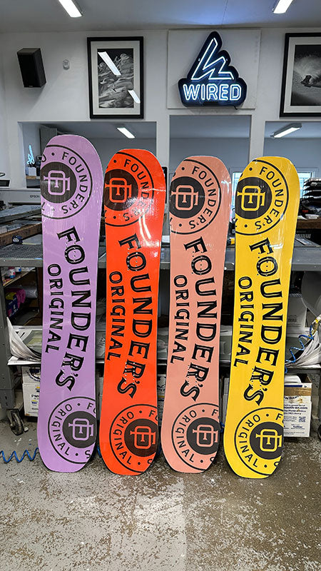 ARC Custom Snowboard – Wide Nose for Enhanced Float | Wired Snowboards