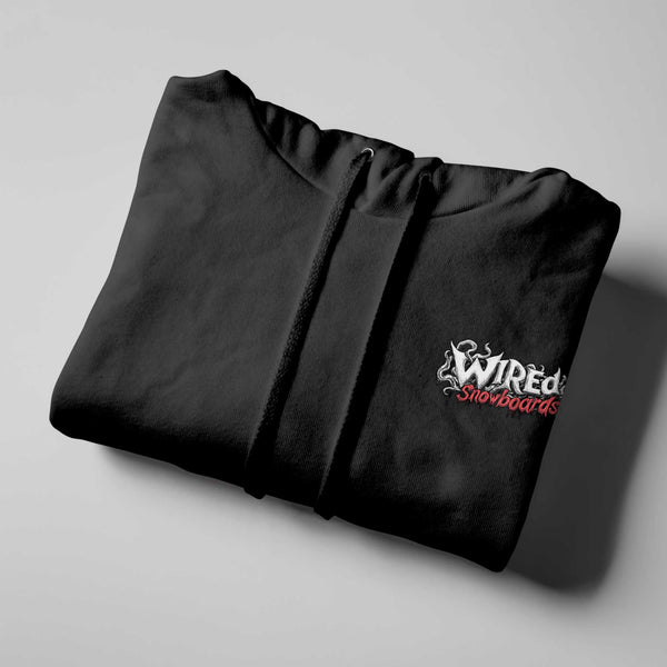 Wired Scribble Zip Hoodie – Full Zip Street Style | Wired Snowboards