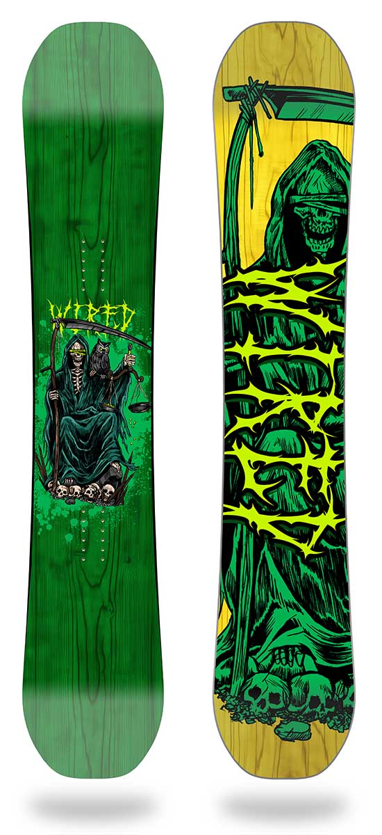 Mark Kowalchuk Artist Series Snowboard | Wired Snowboards
